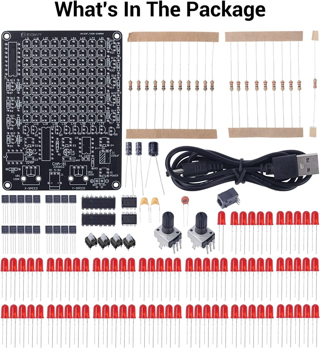 DIY Kit LED Follow Spot Lights | Electronic Soldering Practice Learning